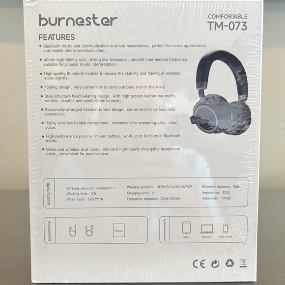 Burnester | Headphones | Burnester Wireless Headphones | Poshmark